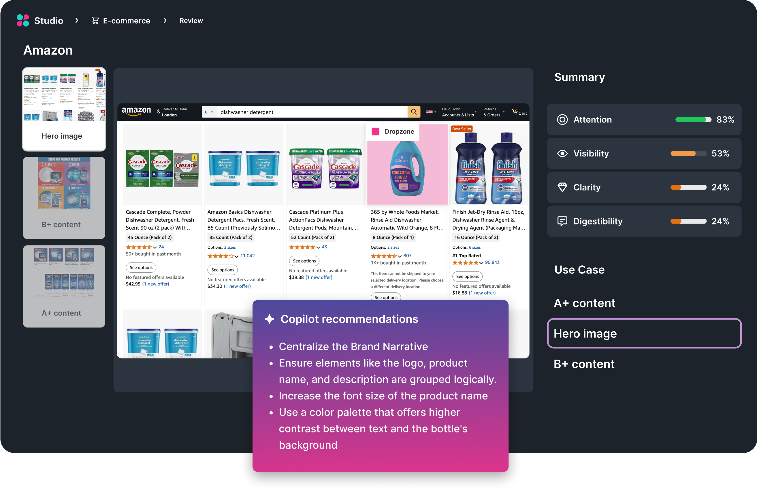 Amazon Heat Maps & Amazon Product Analytics | Dragonfly AI